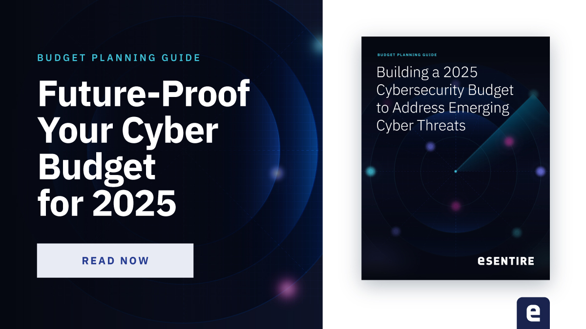 Building a 2025 Cybersecurity Budget to Address Emerging… | eSentire