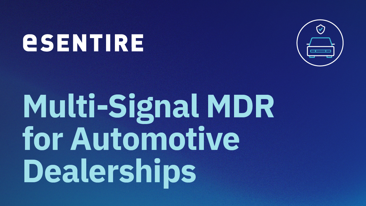 eSentire | Automotive Cybersecurity - Multi-signal MDR for Automotive…