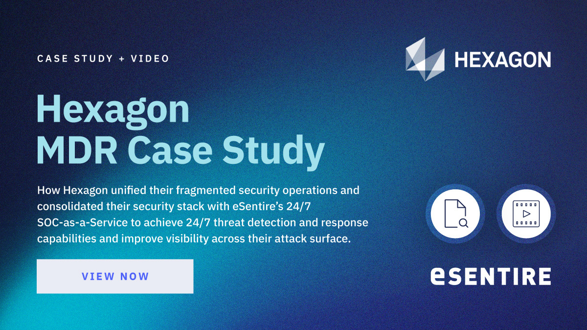 Hexagon MDR Case Study: Consolidating Security Operations… | eSentire
