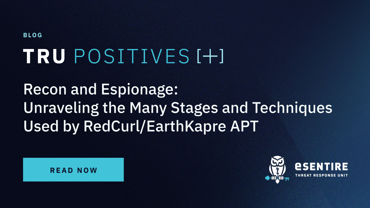 eSentire | Unraveling the Many Stages and Techniques Used by…